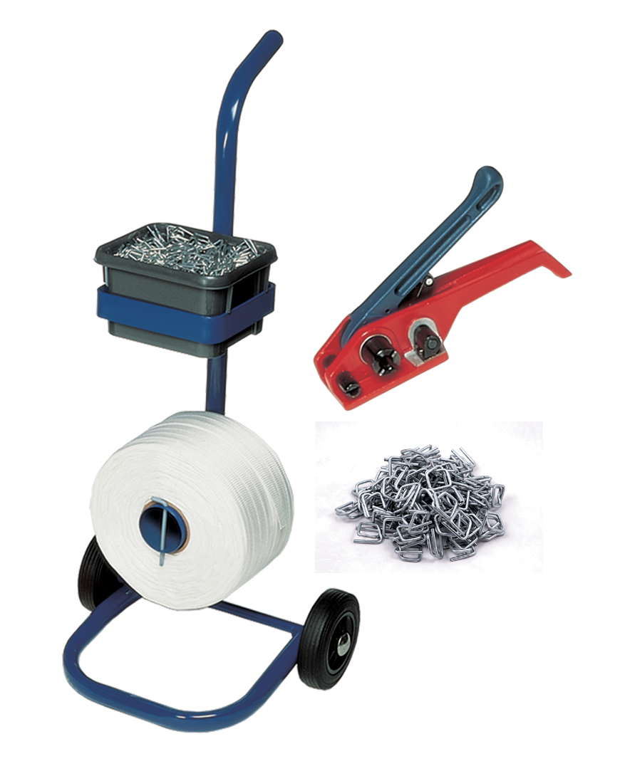 19mm Woven Polyester Starter Kit - Your one-stop packaging shop